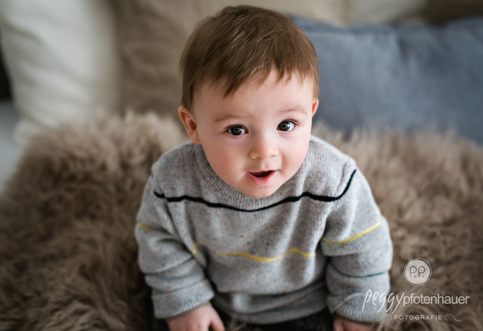 Der süßeste Besuch im Fotostudio, Babyfotograf Nürnberg